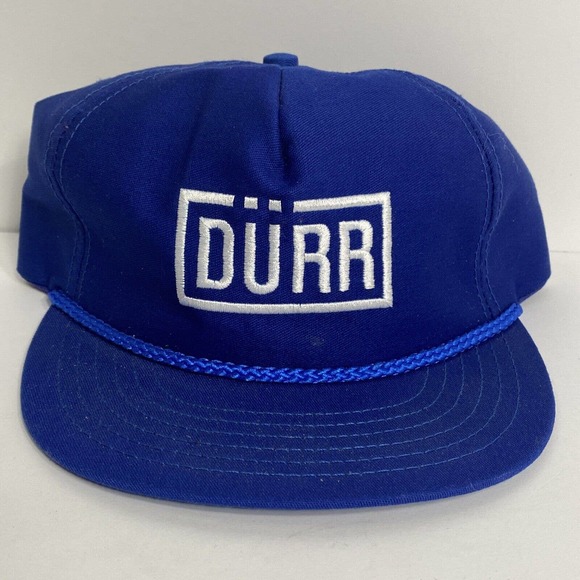 pro shop | Accessories | Vintage Durr Rope Hat Cap Leather Adjustable ...